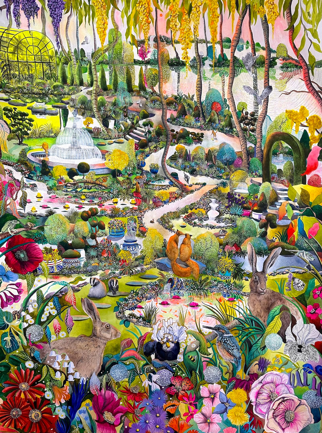 Kate Morgan Studio - Wild Garden - Original Artwork