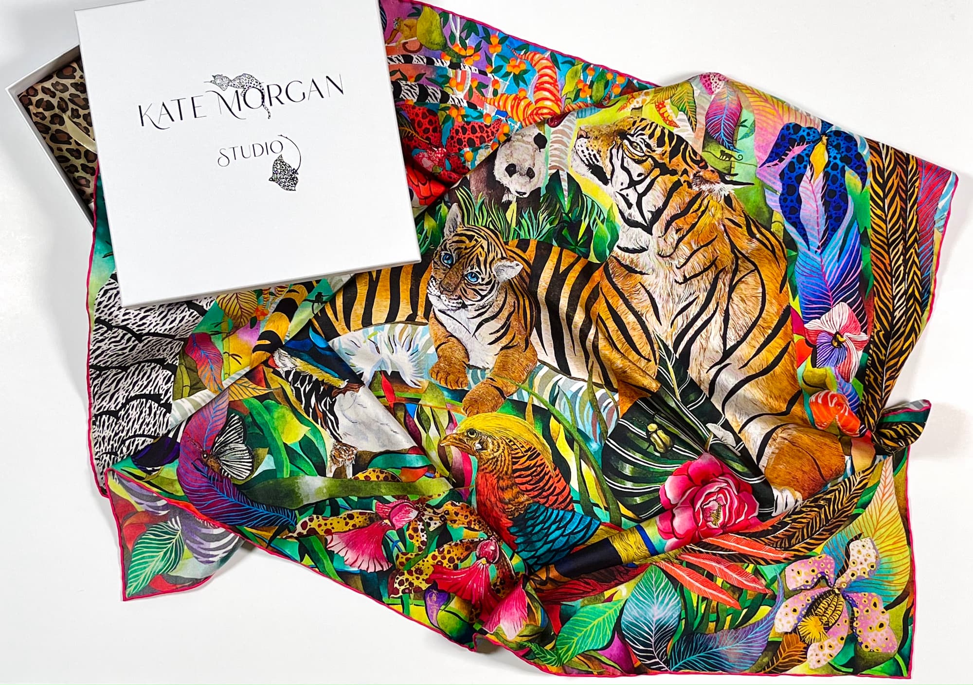 Kate Morgan Studio Silk Scarves