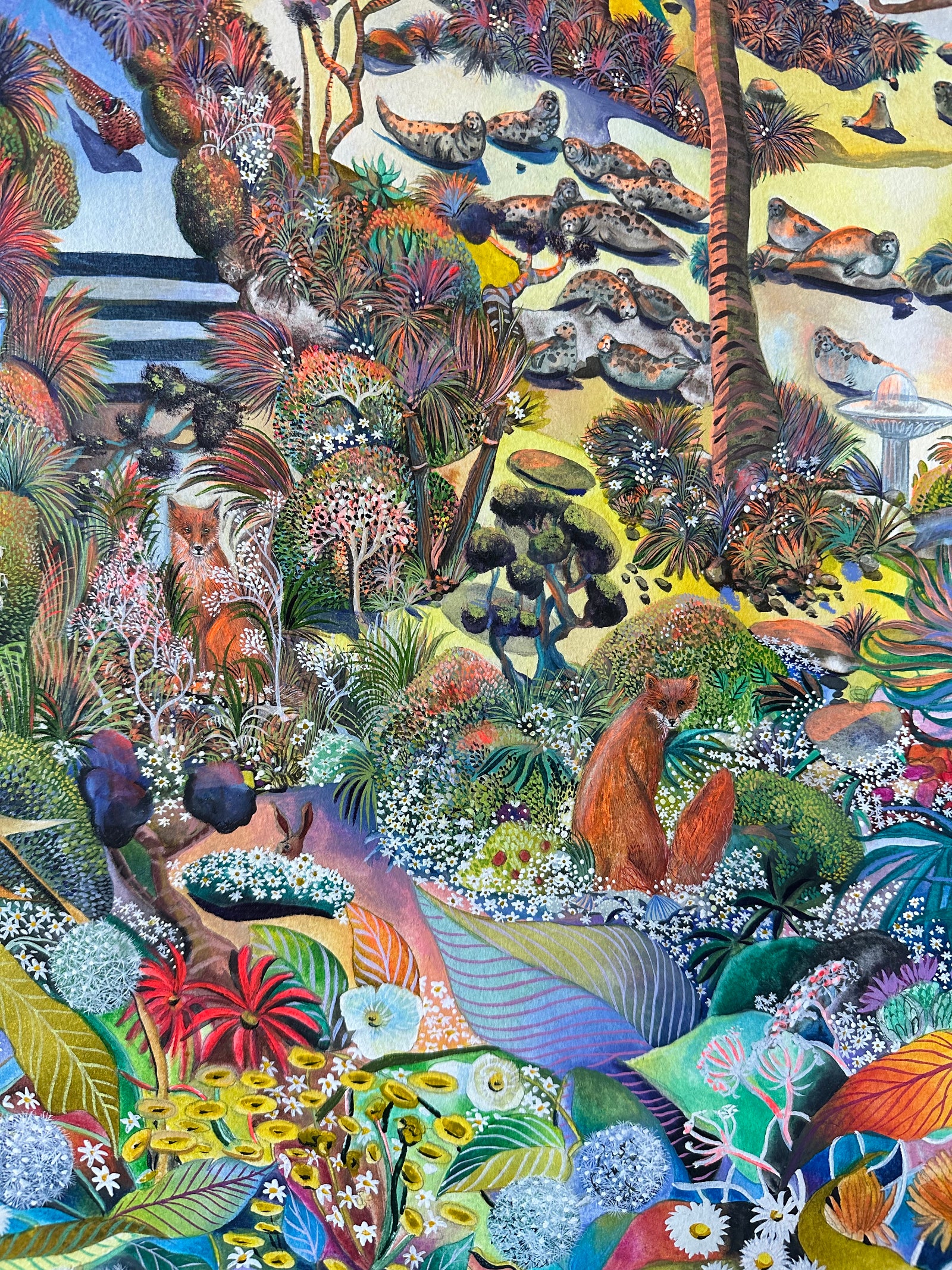 Kate Morgan Studio - The Beach House - Original Artwork