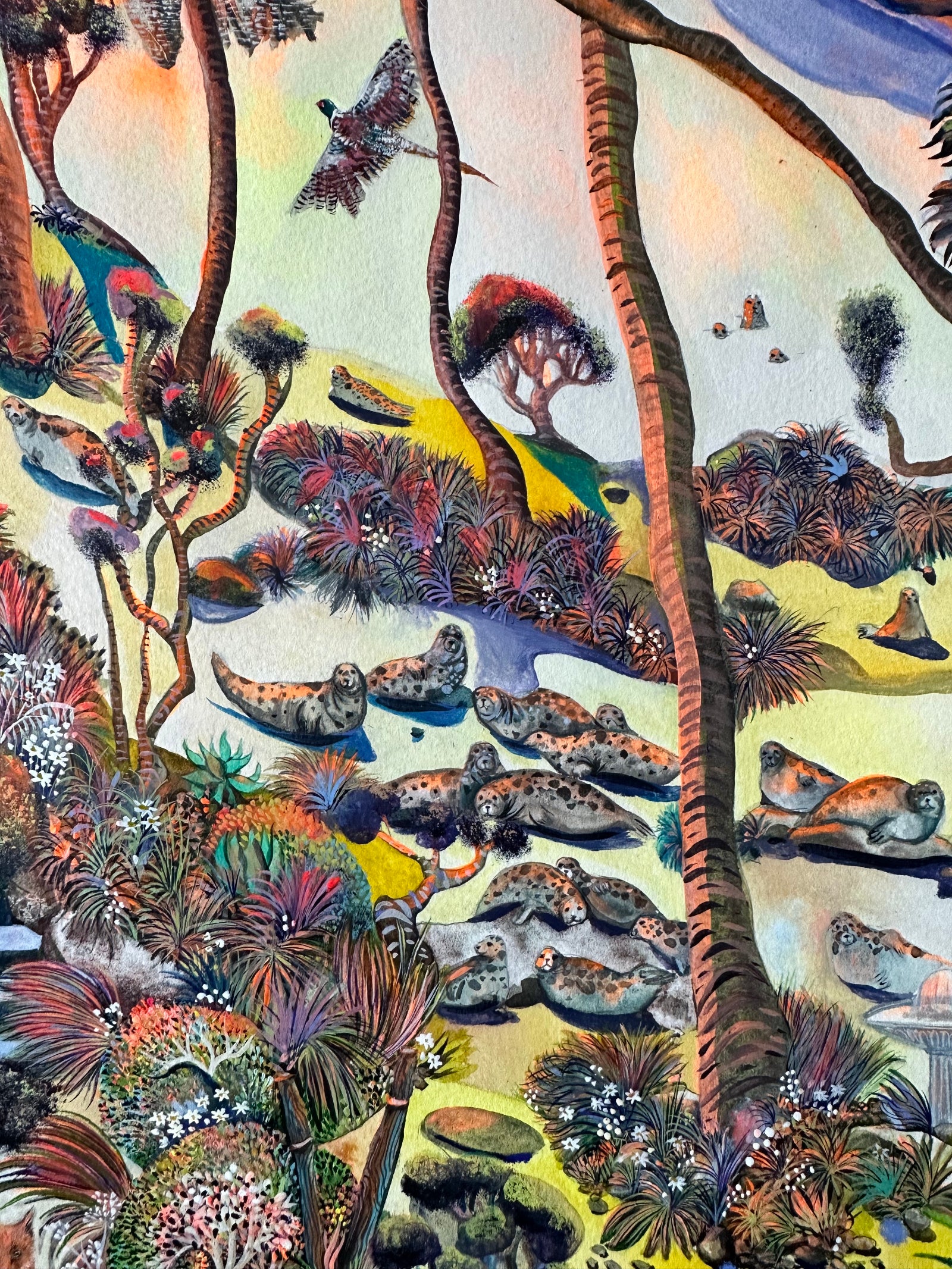 Kate Morgan Studio - The Beach House - Original Artwork