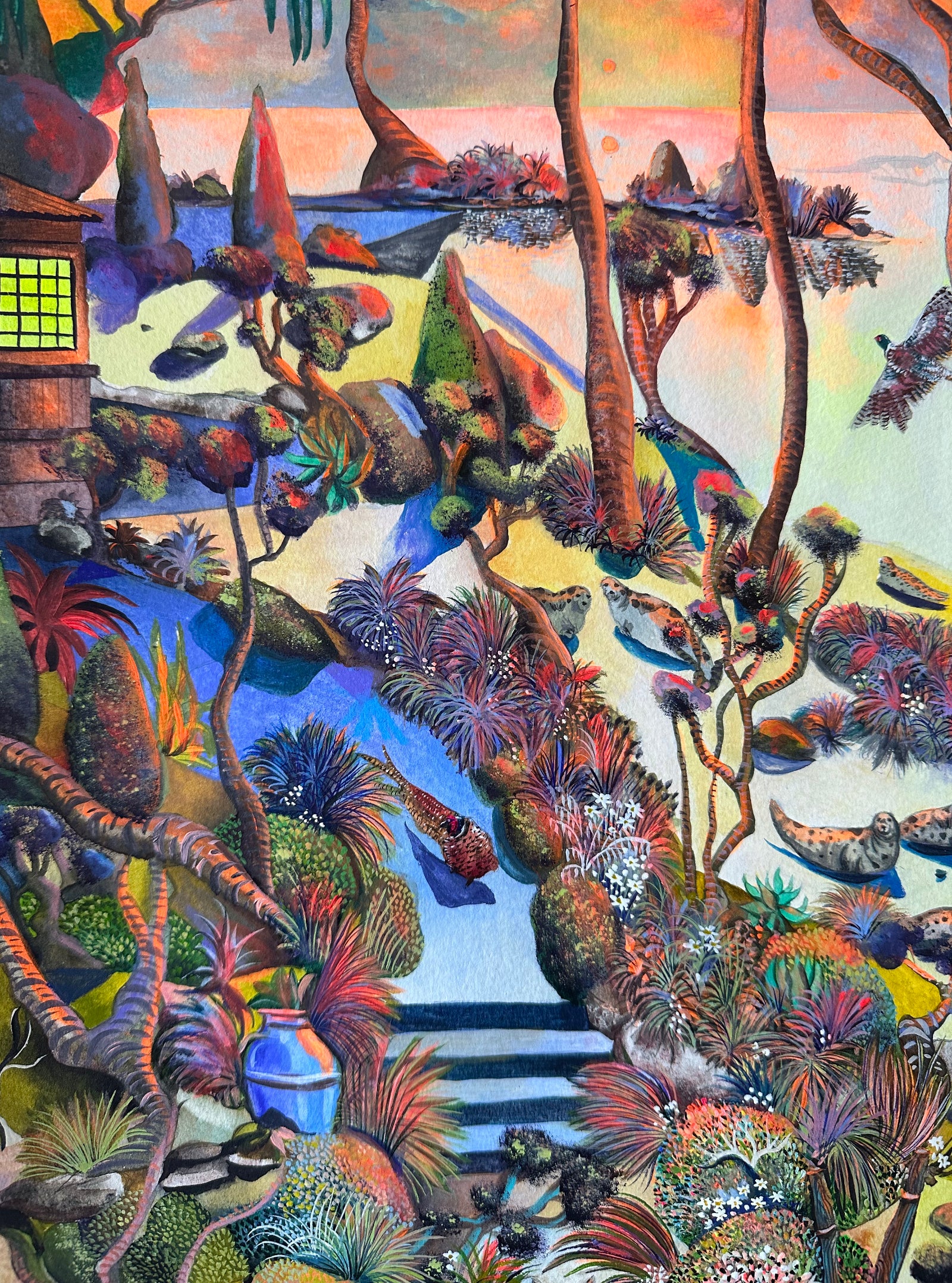 Kate Morgan Studio - The Beach House - Original Artwork