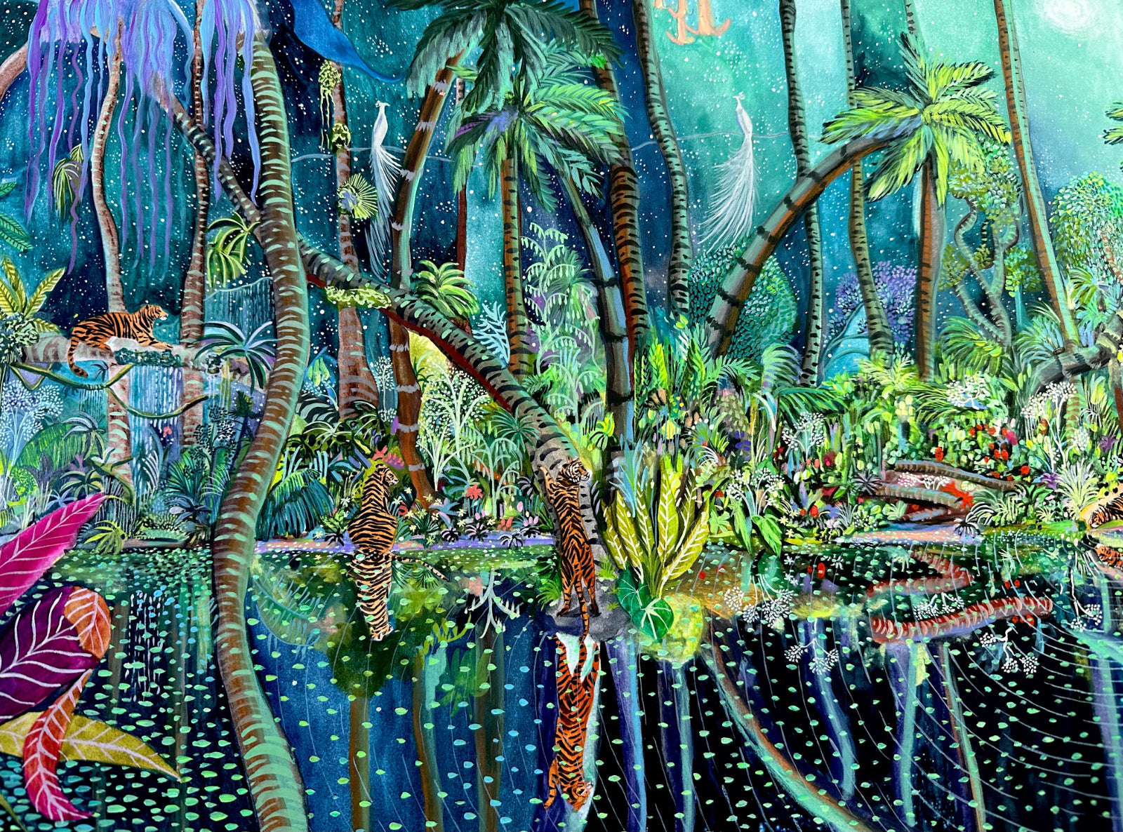 Kate Morgan Studio - Blue in Green - Original Artwork