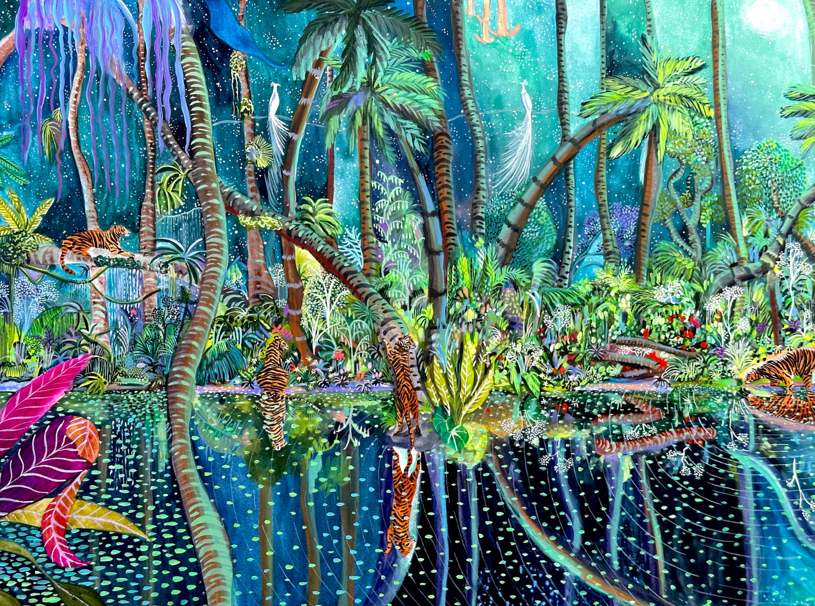 Kate Morgan Studio - Blue in Green - Original Artwork