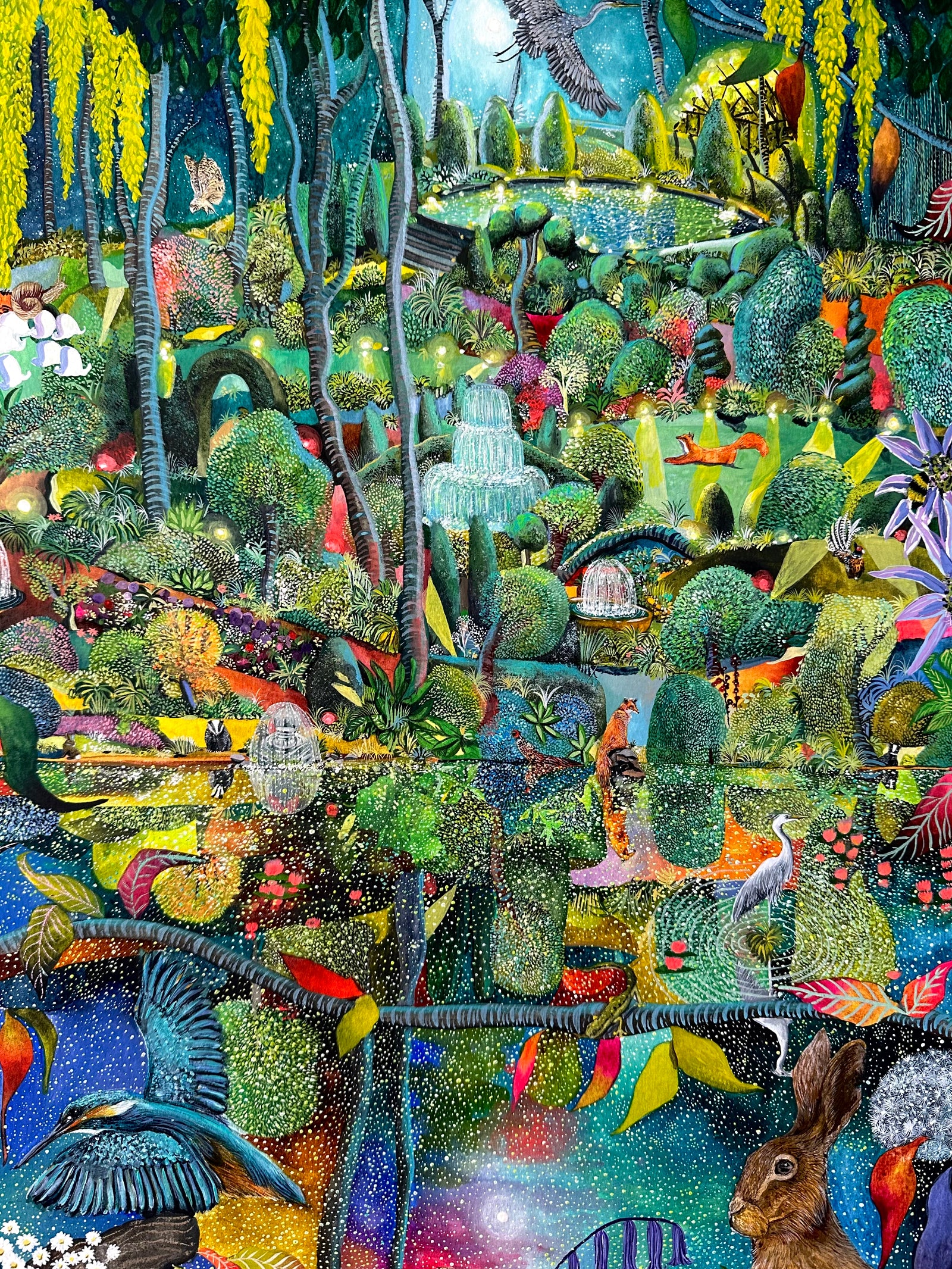 Kate Morgan Studio - Garden Party - Original Artwork