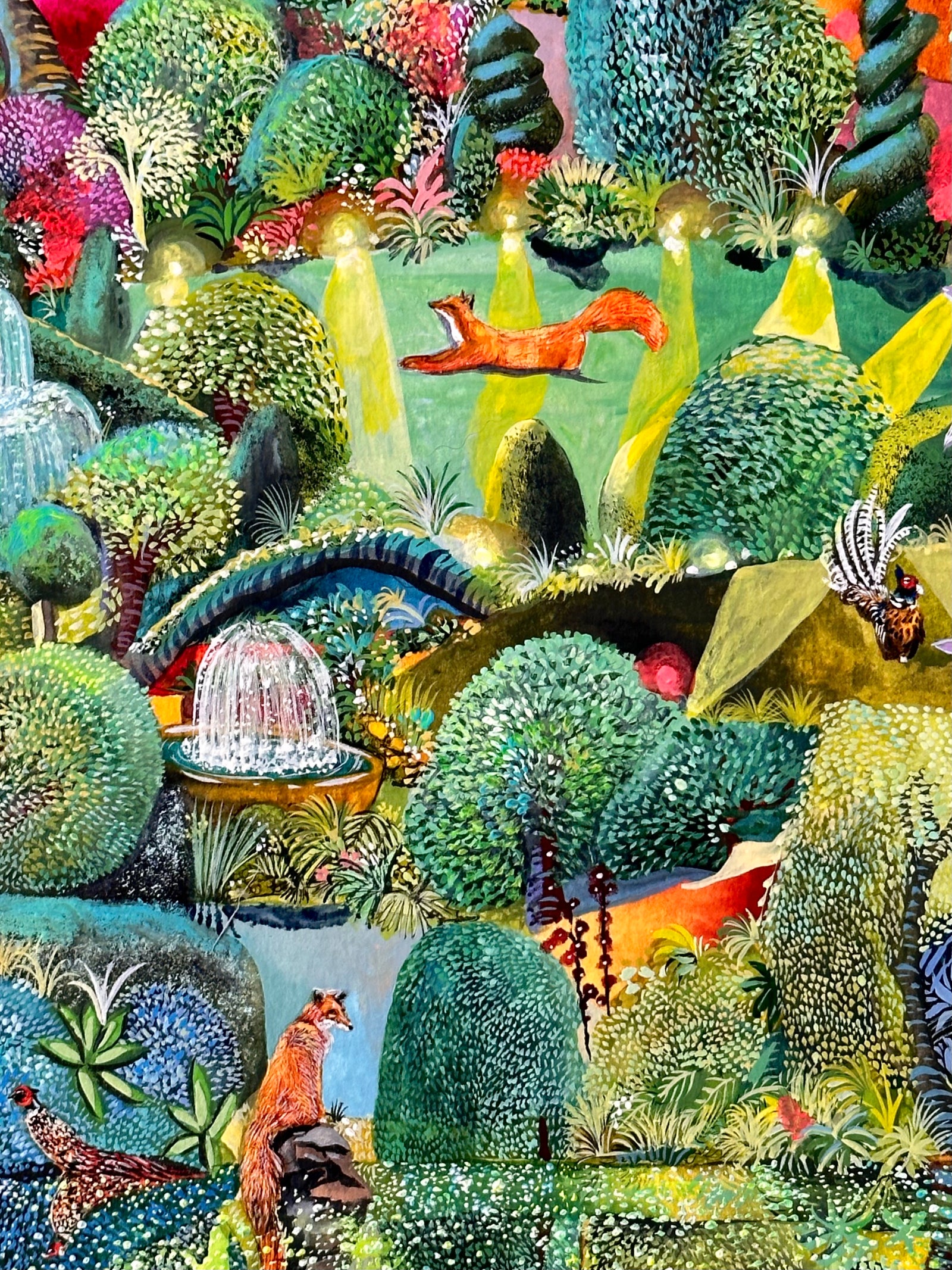 Kate Morgan Studio - Garden Party - Original Artwork