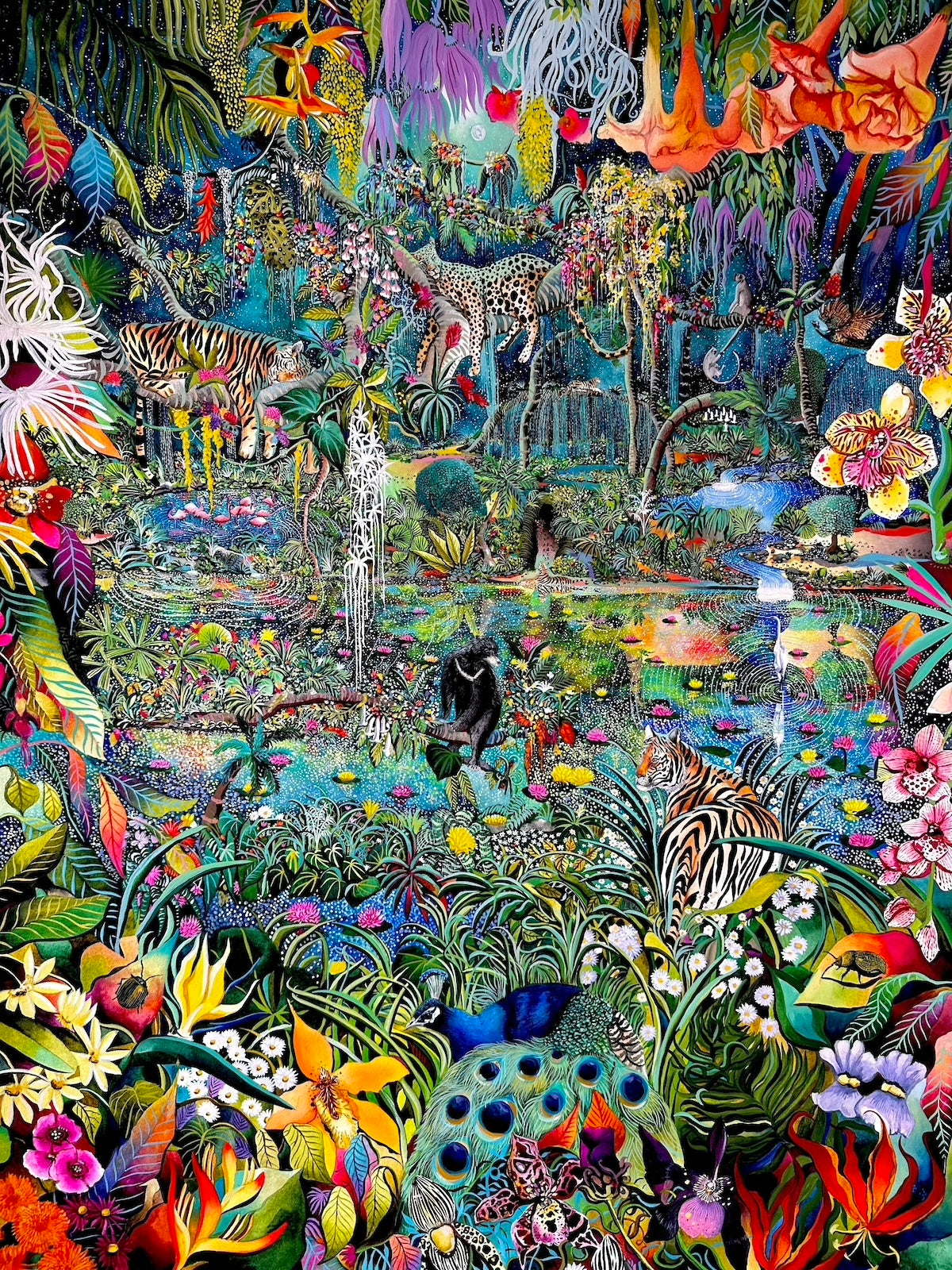 Kate Morgan Studio - Night In India - Original Artwork