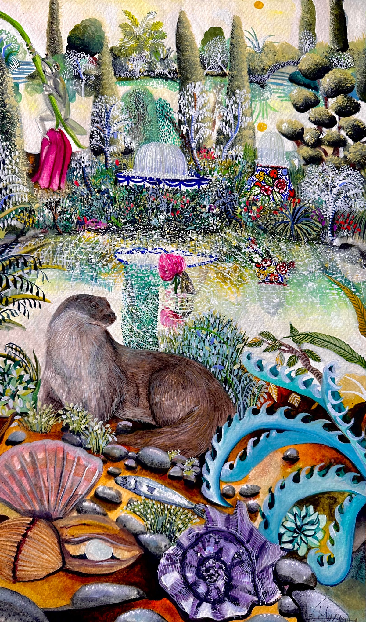 Kate Morgan Studio - Catch of the Day - Original Artwork