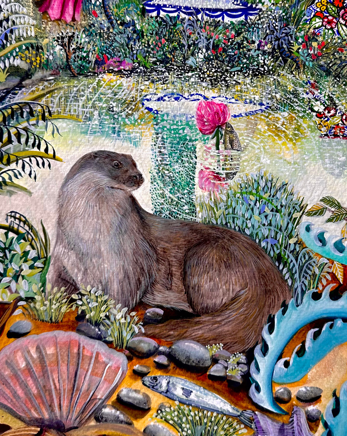 Kate Morgan Studio - Catch of the Day - Original Artwork