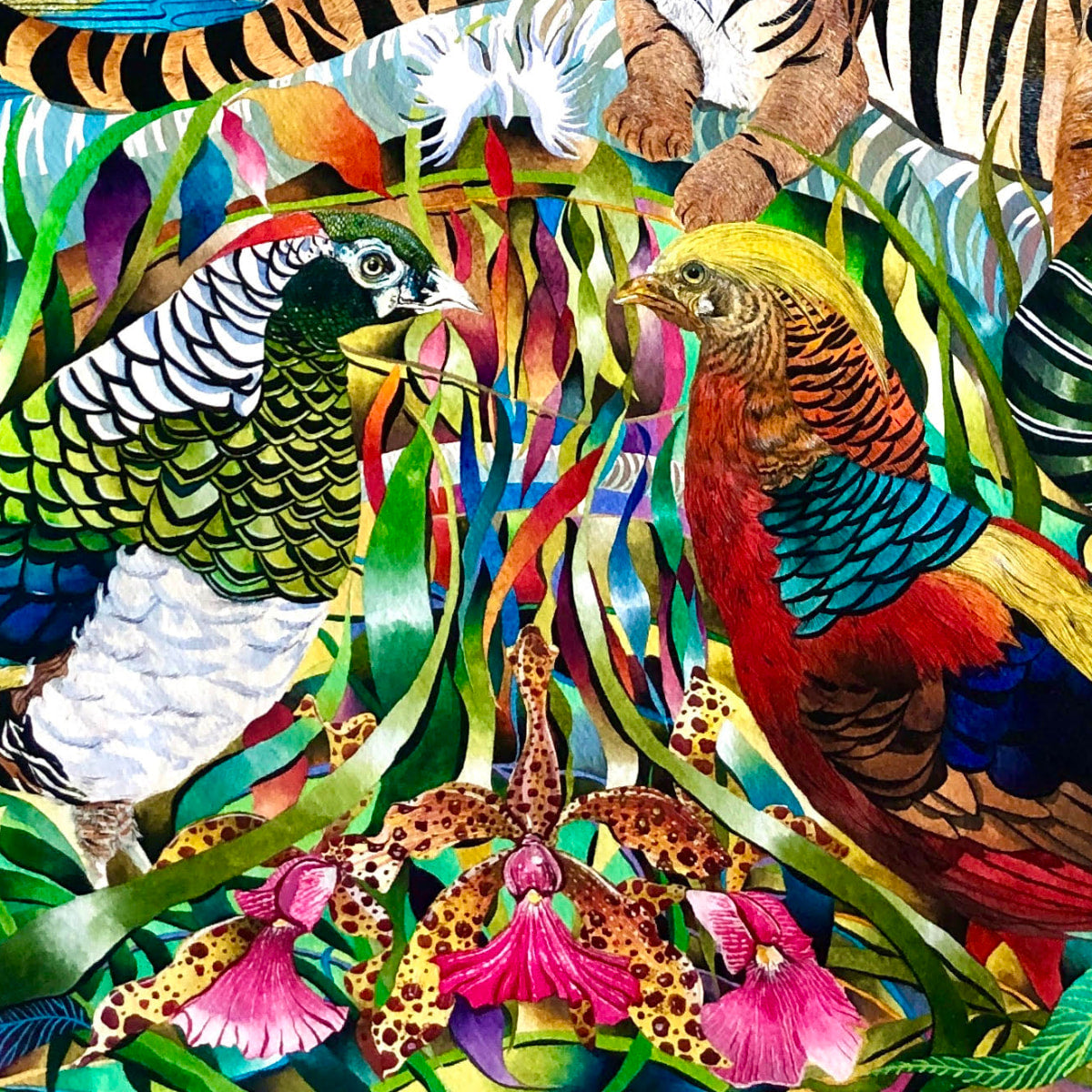 Kate Morgan Studio - Wild China Forest - Original Artwork
