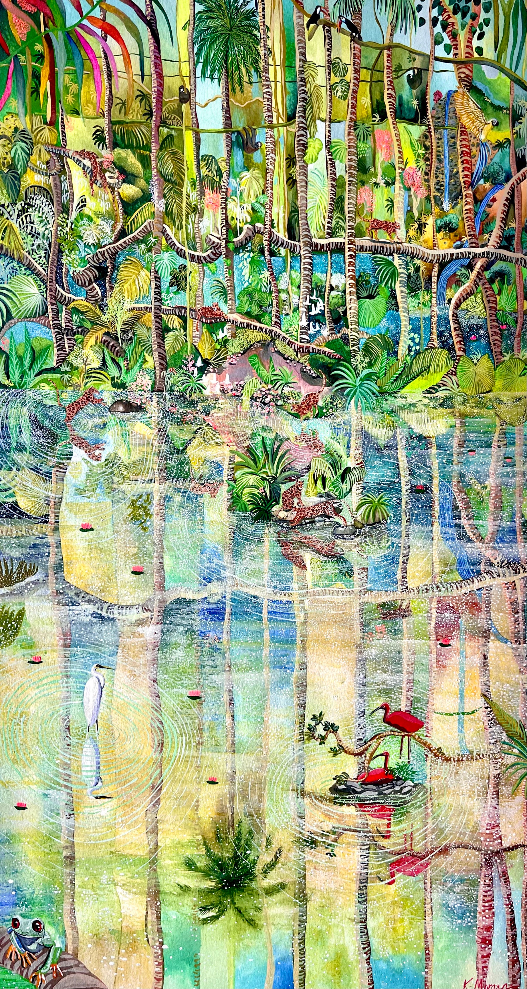 Kate Morgan Studio - Little Paradise - Original Artwork