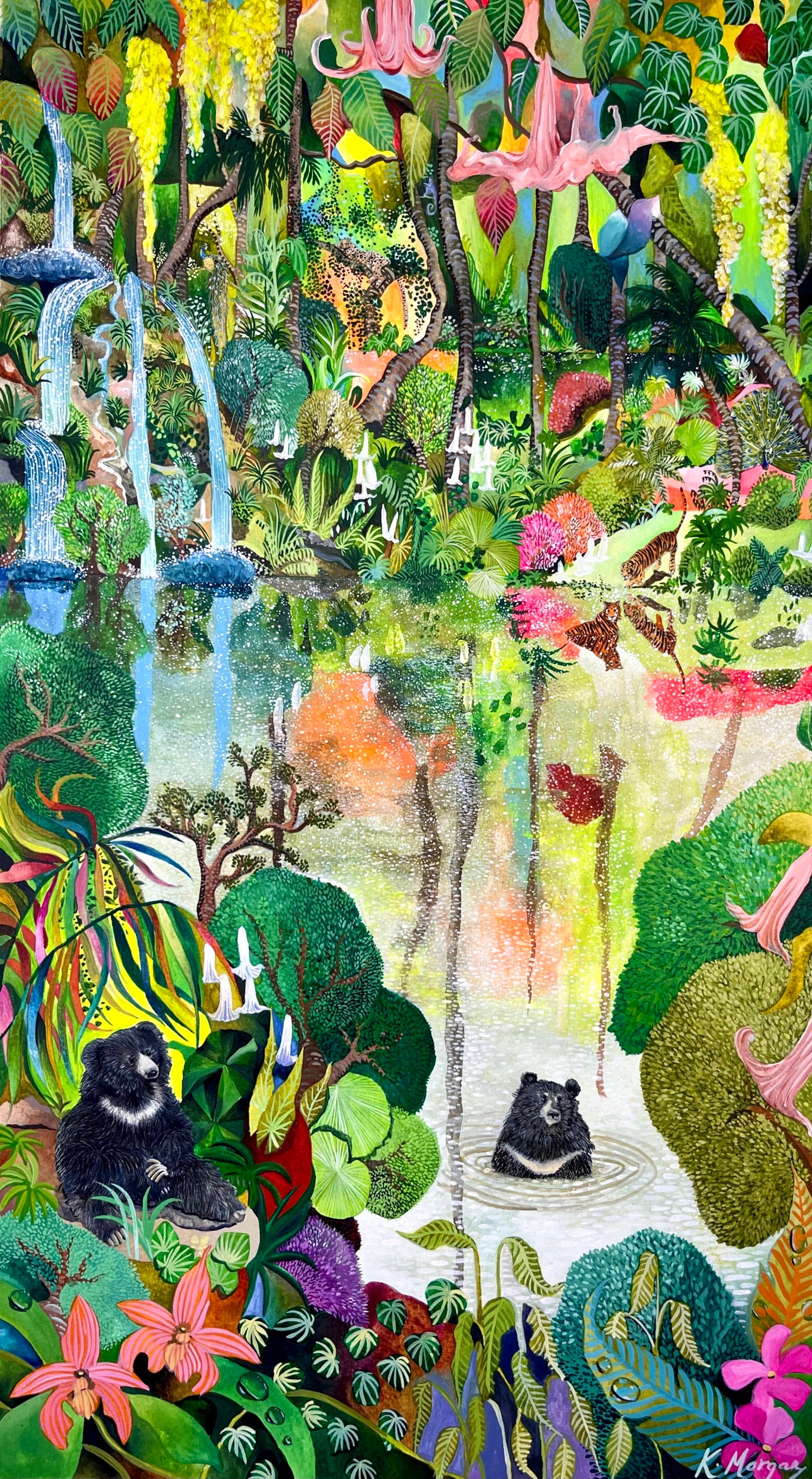 Kate Morgan Studio - Sitting Pretty - Original Artwork