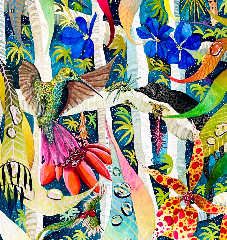 Kate Morgan Studio - Hum of the Jungle - Original Artwork