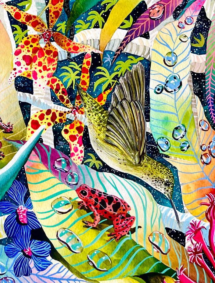 Kate Morgan Studio - Hum of the Jungle - Original Artwork