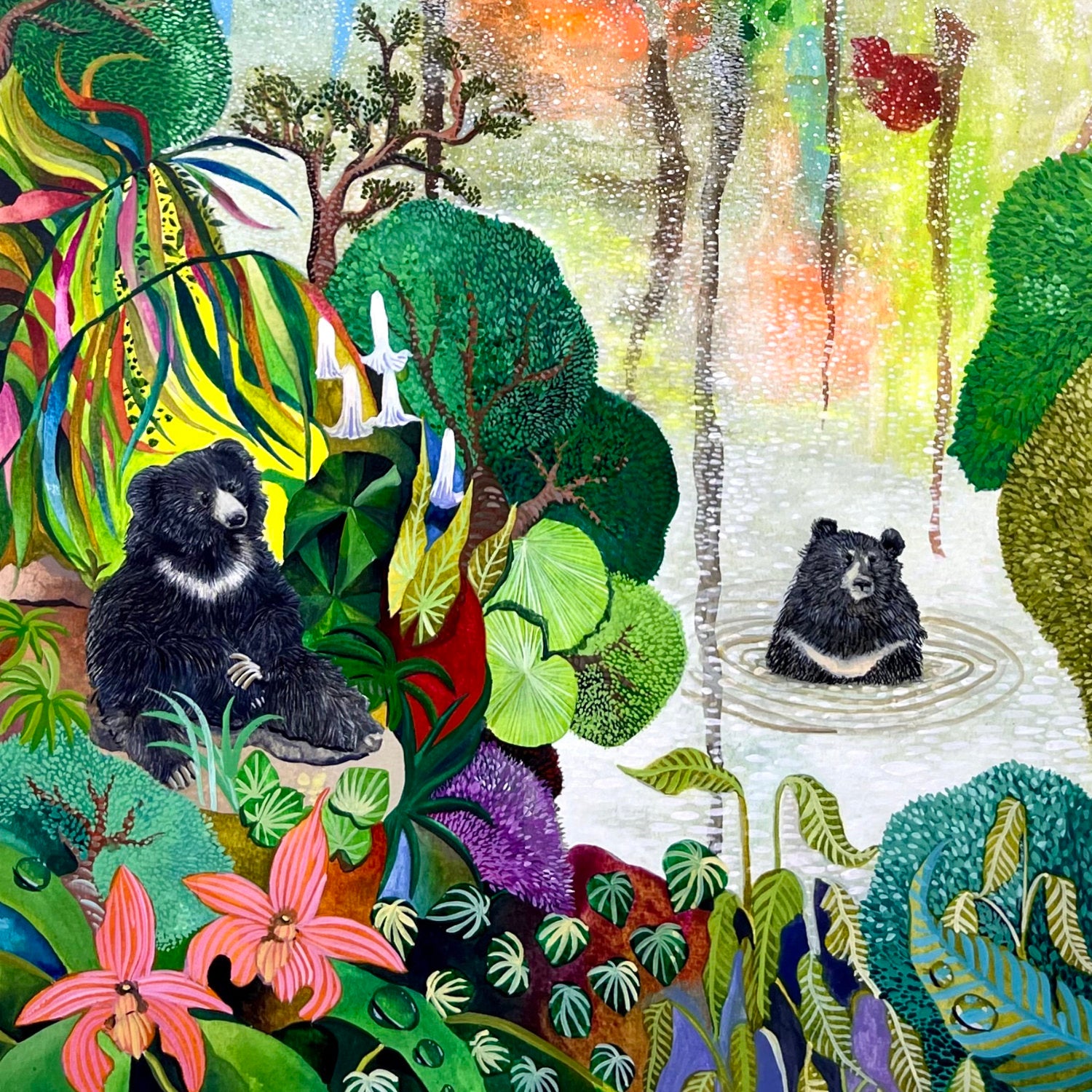 Kate Morgan Studio - Sitting Pretty - Original Artwork