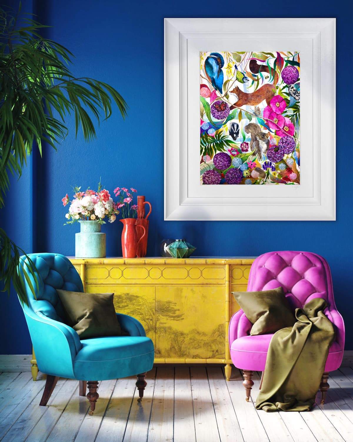 Kate Morgan Studio - English Jungle III - Original Artwork